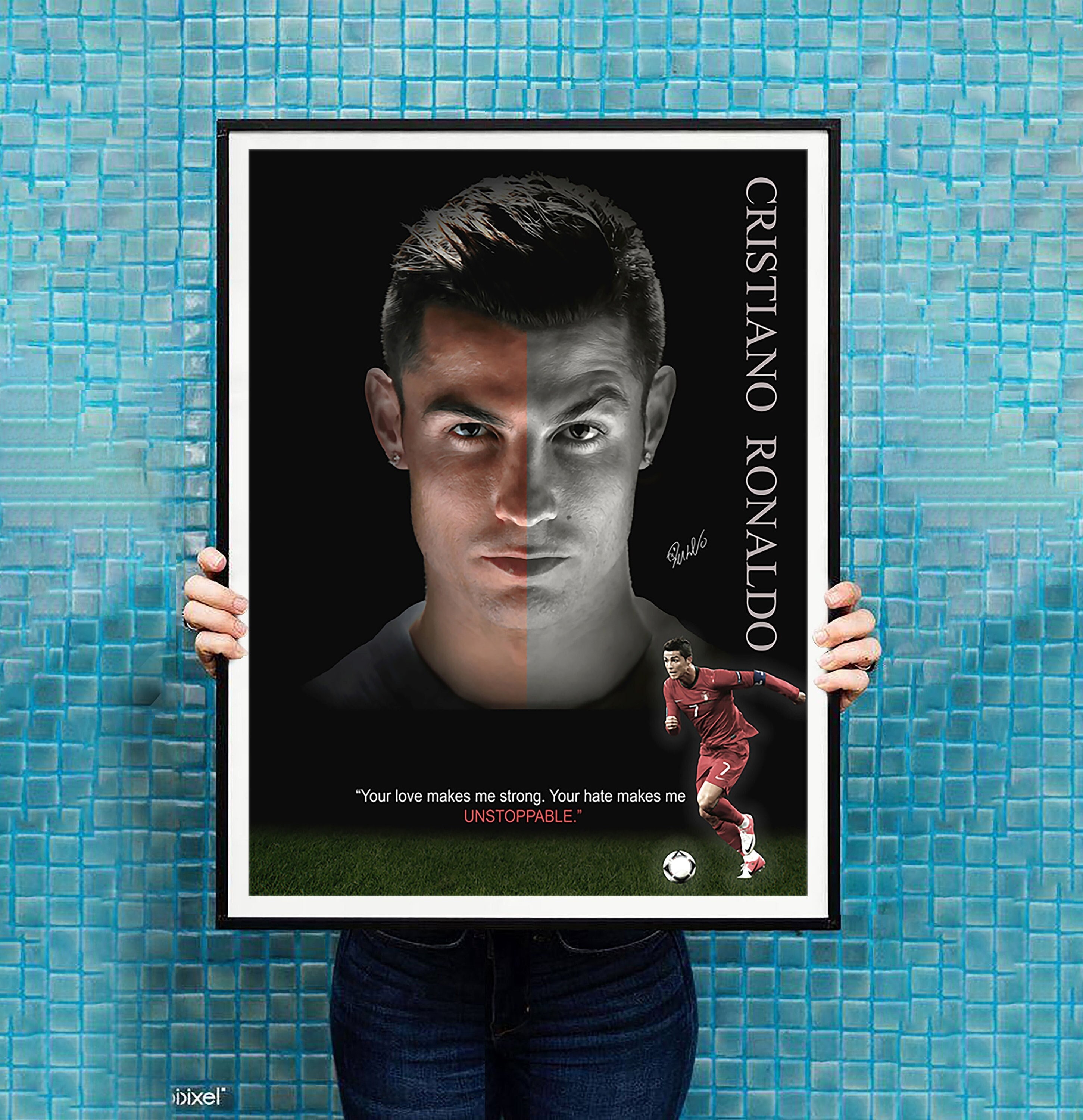 Digital Football Icon, Cr7, Legend Cristiano Ronaldo Wallpaper 1 ...