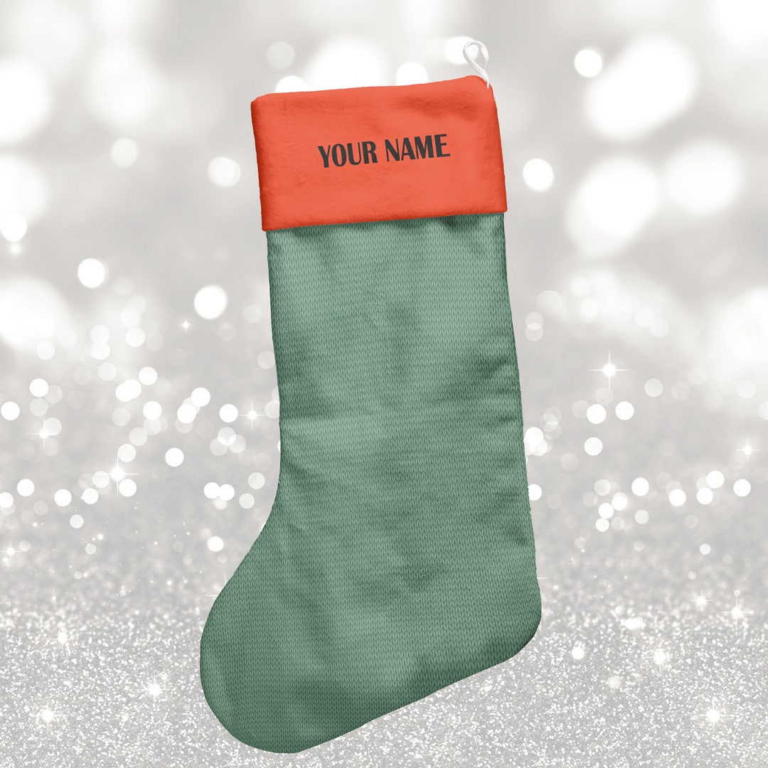 Christmas Stocking Personalization Christmas Stocking Printed - Etsy