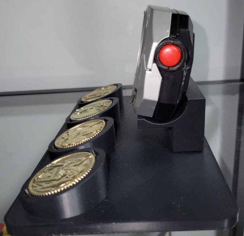 MMPR ‘91/‘93 Morpher Display Stand With Coin Slots | STAND ONLY - Etsy