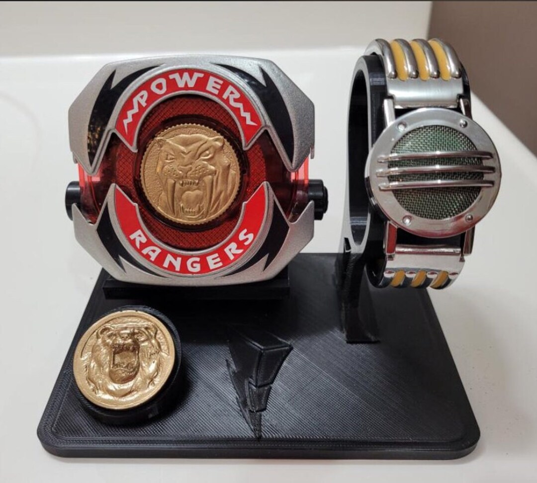 MMPR Lightning OR Legacy Morpher, Coin and Communicator Stand - Etsy Canada