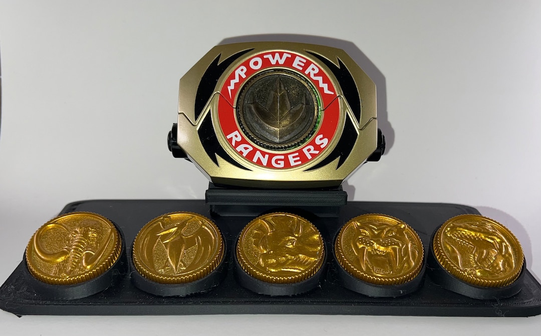 5 Coin MMPR Legacy or Lightning Collection Morpher Stand - Etsy