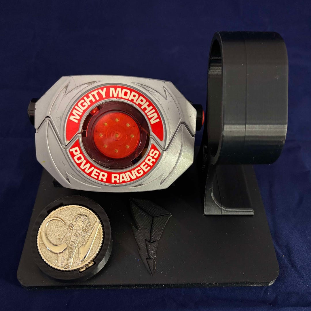 MMPR ‘91/‘93 Morpher, Coin and Communicator Stand | Accessories NOT ...