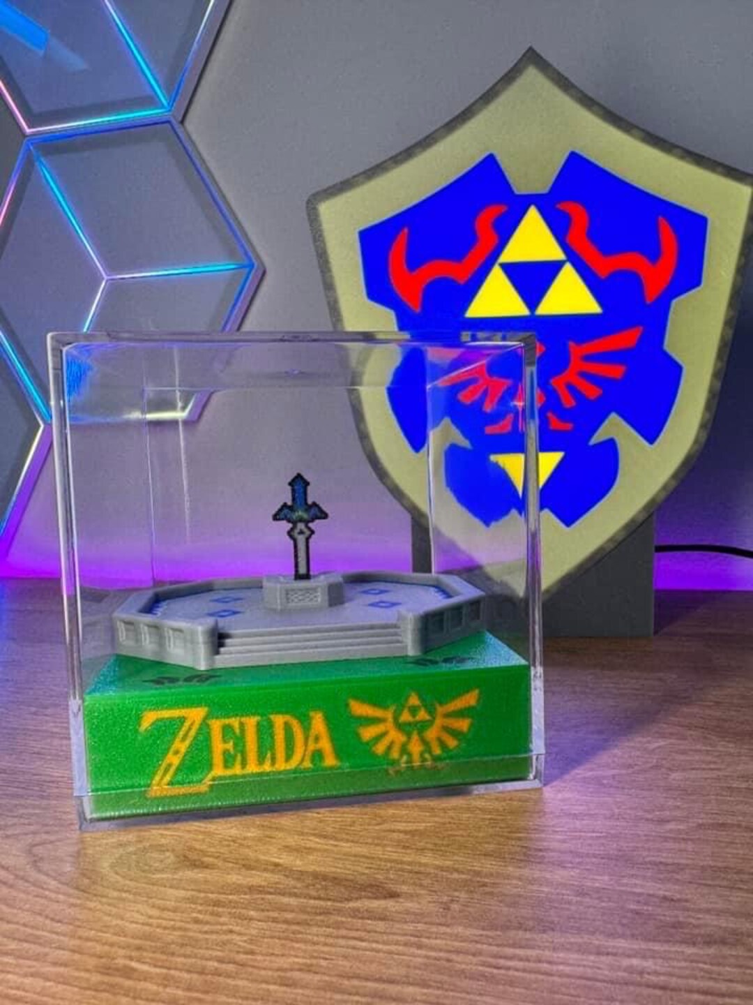 LOZ Master Sword Display Cube | Diorama - Etsy