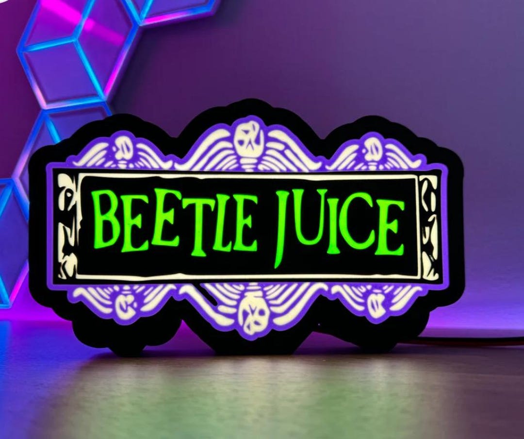 Juice Light Box Night Light - Etsy