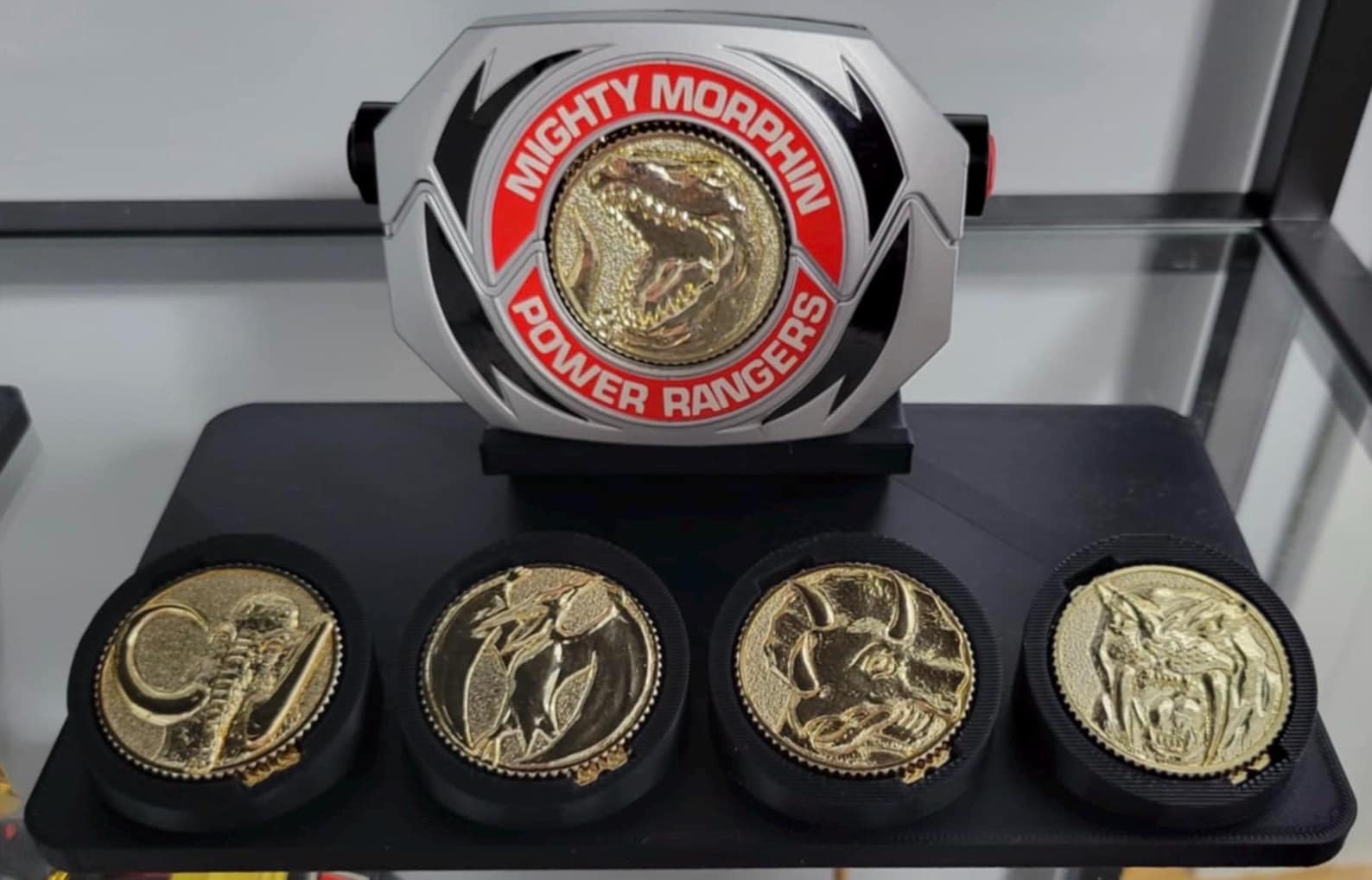 MMPR ‘91/‘93 Morpher Display Stand With Coin Slots | STAND ONLY - Etsy