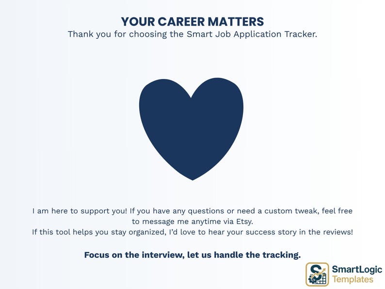 Smart Job Application Tracker | Automated Excel Dashboard, 6 Languages (VBA) - Etsy