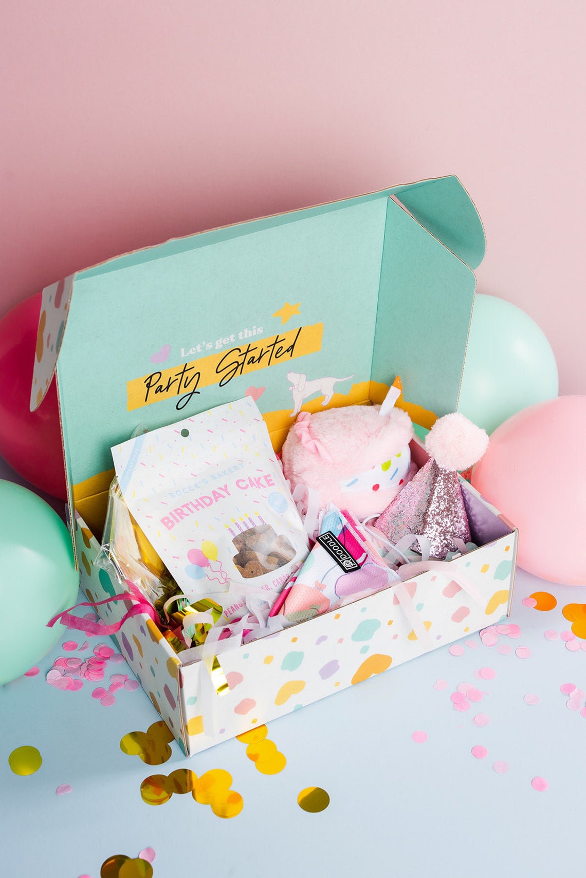 PARTY ANIMAL - FULL Party Box (pink) - Etsy