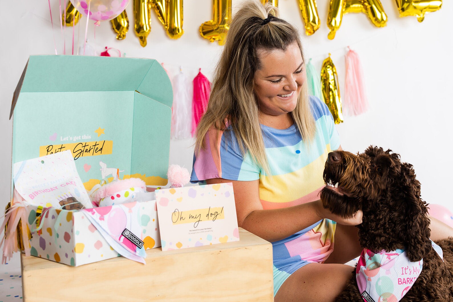 PARTY ANIMAL - FULL Party Box (pink) - Etsy