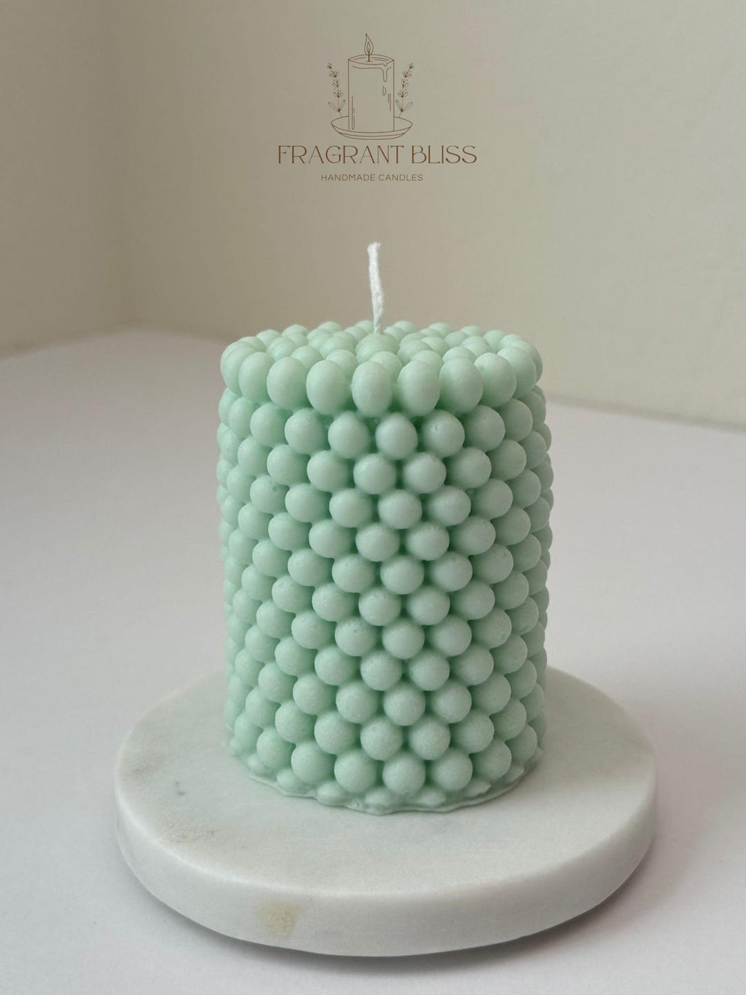 Circular Tower Bubble Candle - Etsy