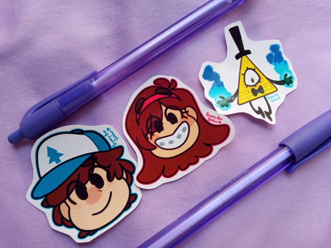 Gravity Falls Stickers || Stickers || Gravity Falls - Etsy