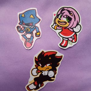 Sonic the Hedgehog Stickers || Sonic || Sonic Stickers || 2in Stickers ...