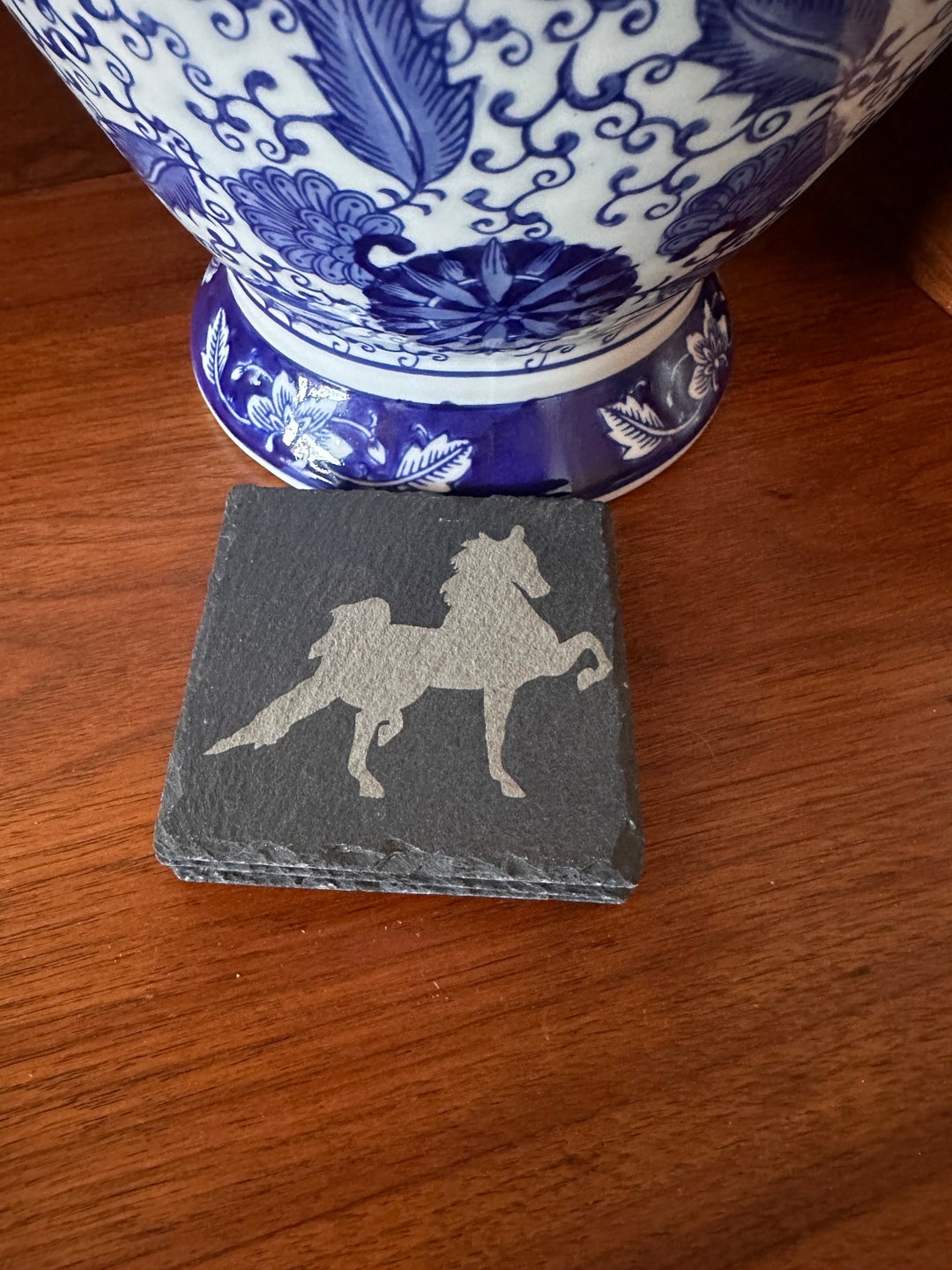 Horse Slate Coaster Set - Etsy