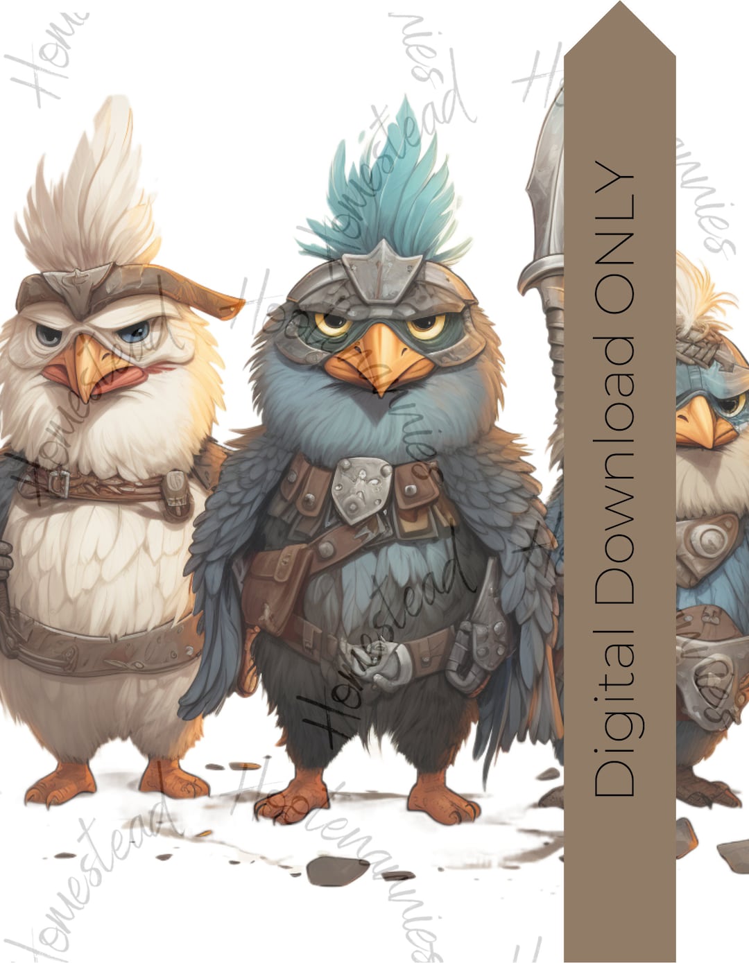 Chicken Horde Trio Vikings, Viking Chicken, Funny Chicken, Nordic ...