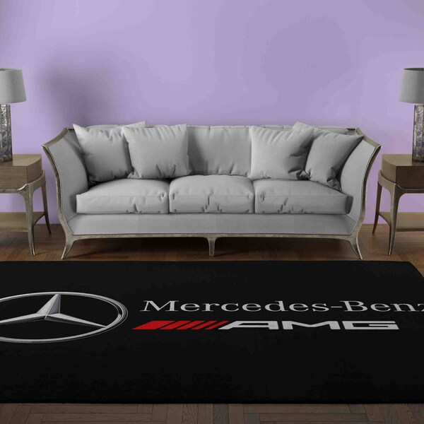 Mercedes Car Rug - Etsy