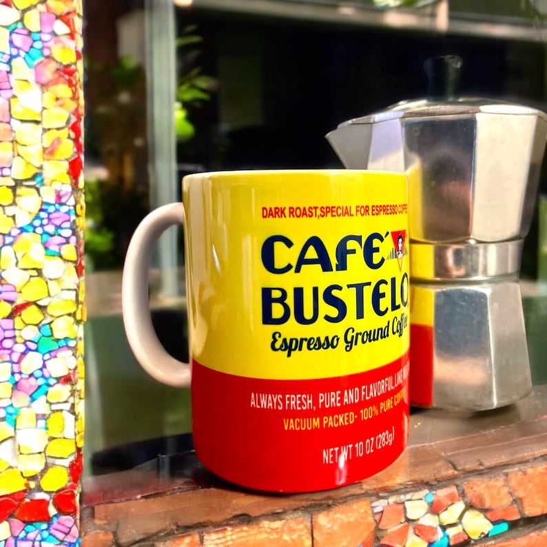 Café Bustelo Coffee Mug: Funny Cafecito Cup - Etsy