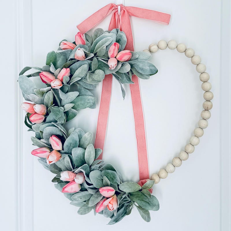 Heart Shaped Wreath - Etsy