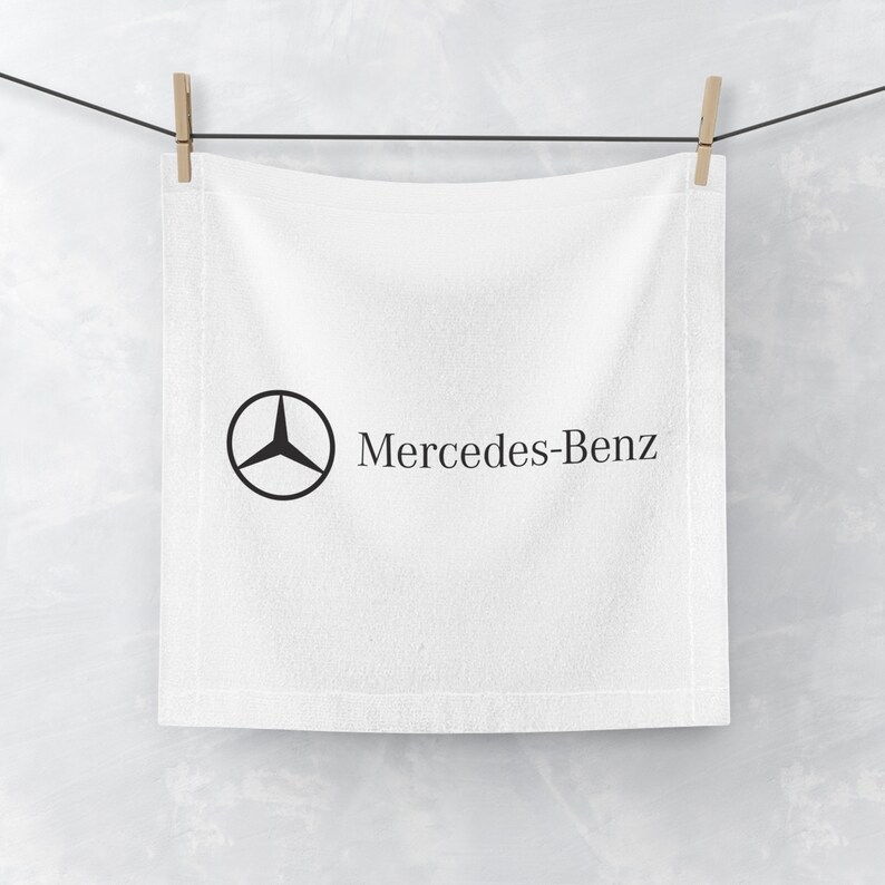 Mercedes Benz Logo Face Towel - Etsy