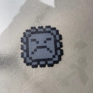 Thwomp Perler Bead Knick Knack Mario Themed Iron Bead - Etsy