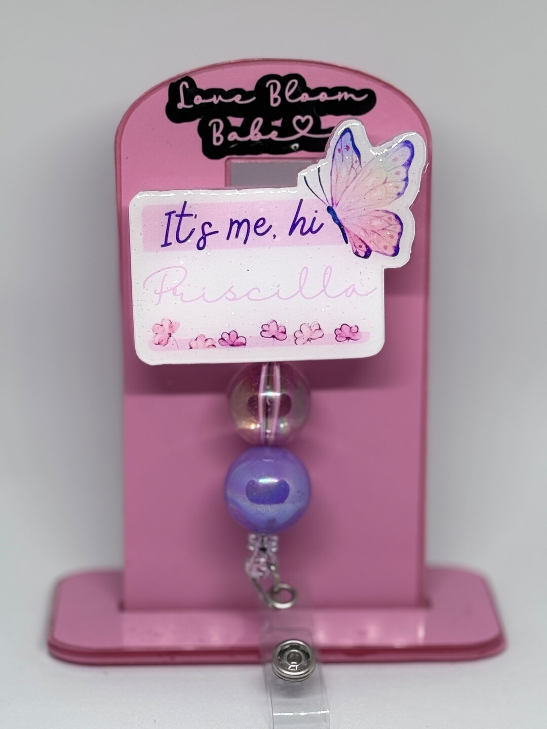 Taylor Name Tag Badge Reel - Etsy