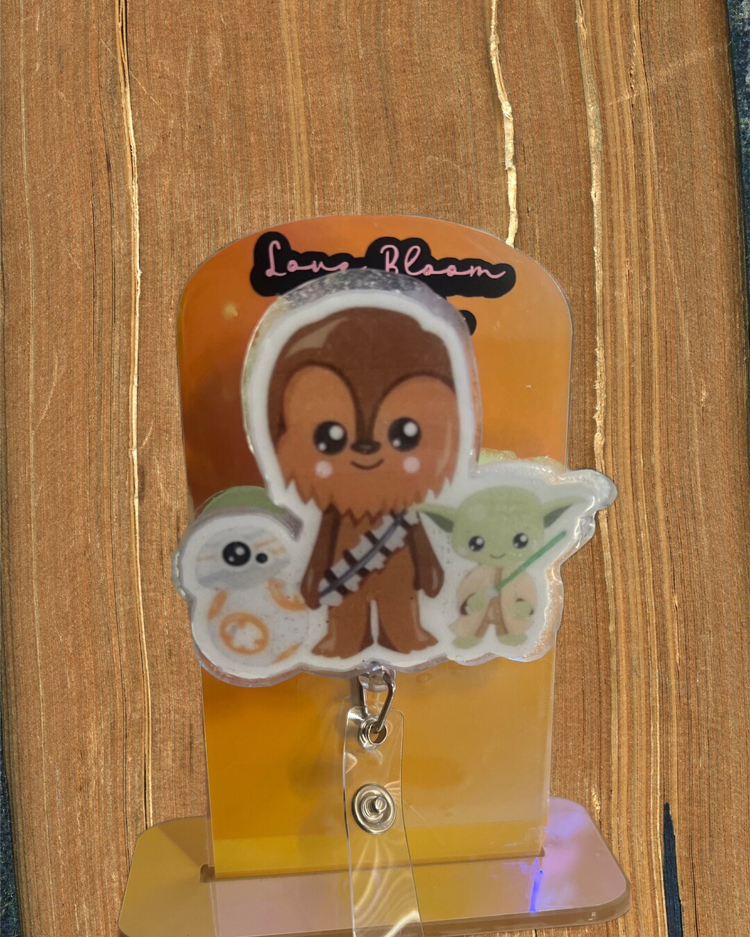 Chewbacca and Friends Badge Reel - Etsy