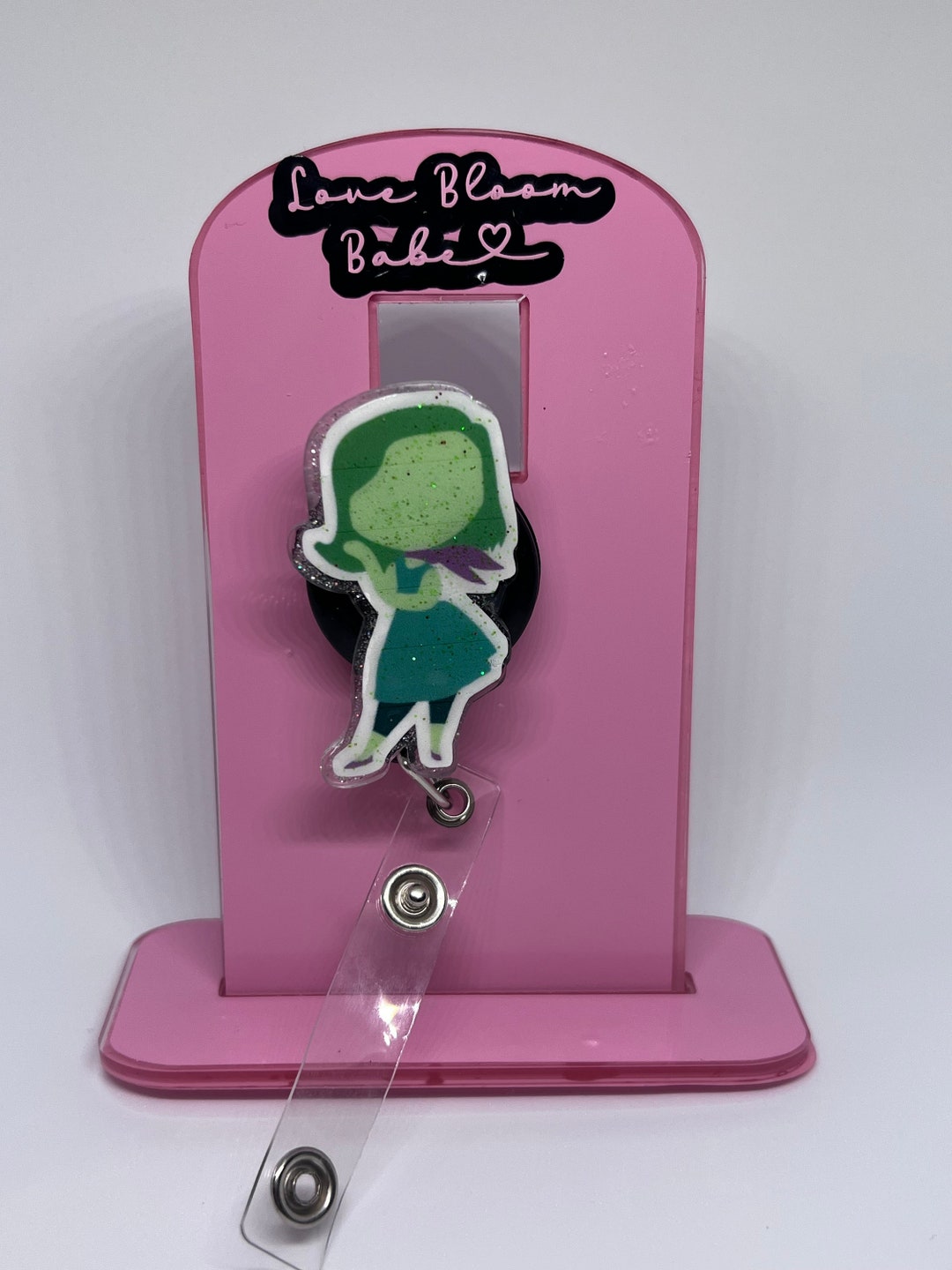 Disgust Badge Reel Inside Out - Etsy