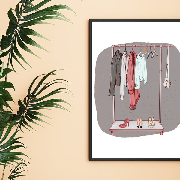 Closet Art - Etsy