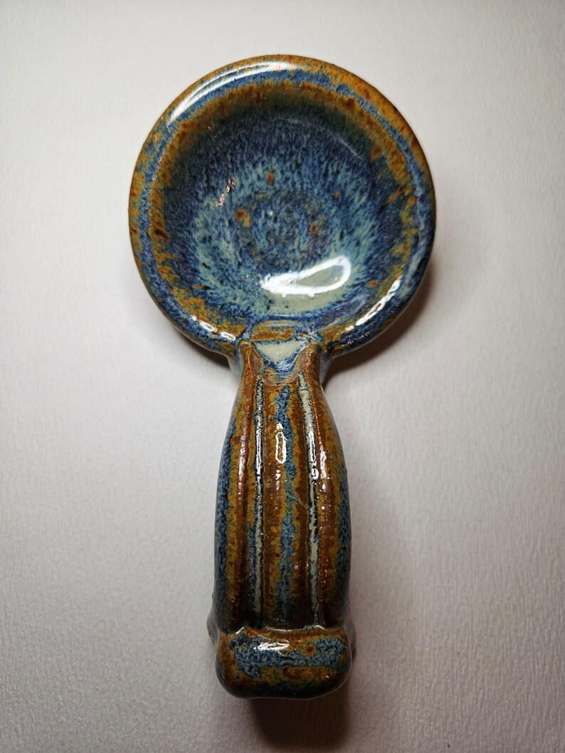 Blaisdell Pottery Salsa Condiment Bowl and Spoon in Excellent Condition ...