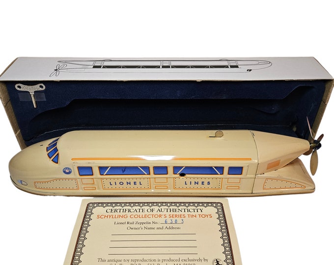 Lionel Rail Zeppelin Tin Train Wind up Toy O Gauge - Etsy