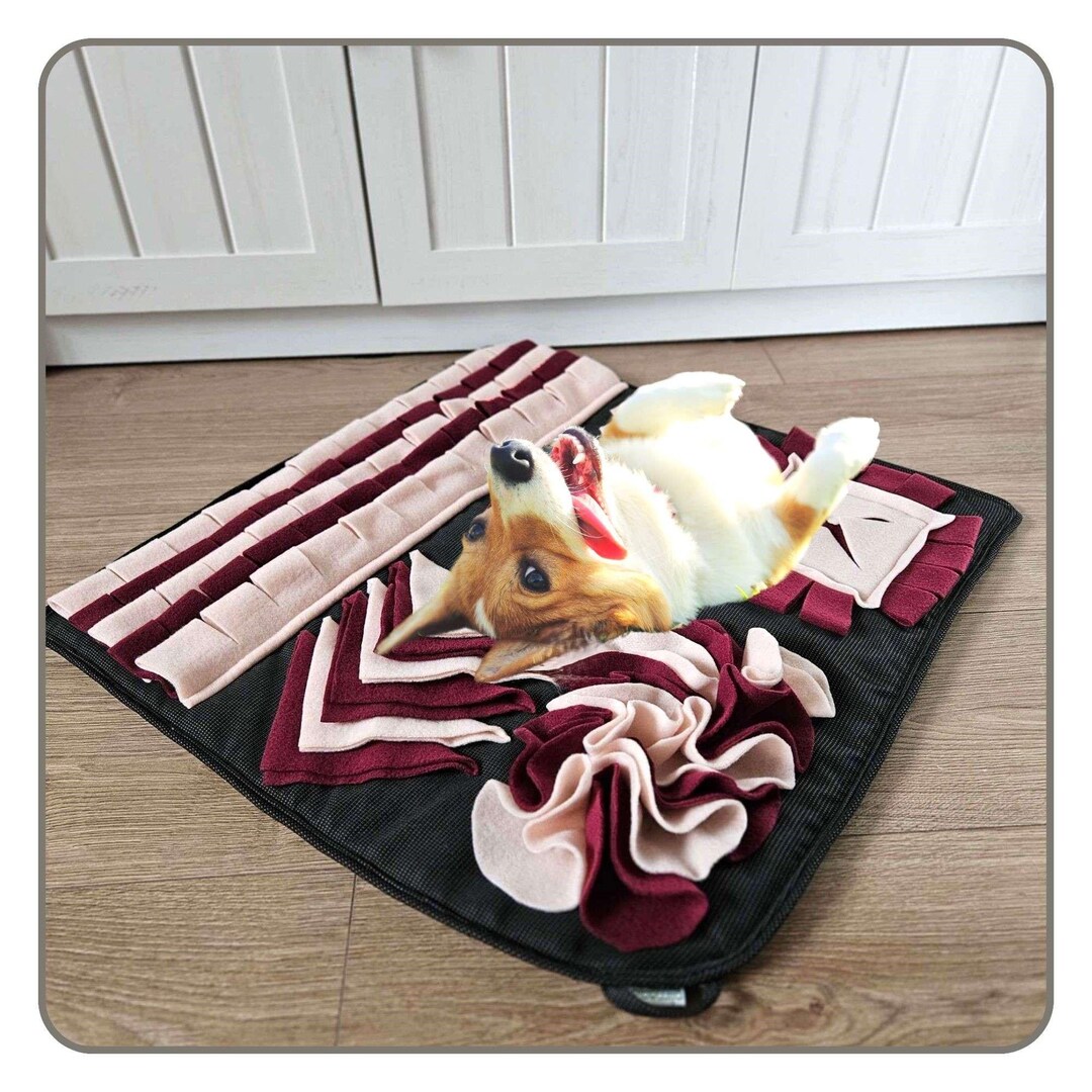 Pet Snuffle Mat, Engaging Puzzle Feeder and Enriching Toy for Home ...