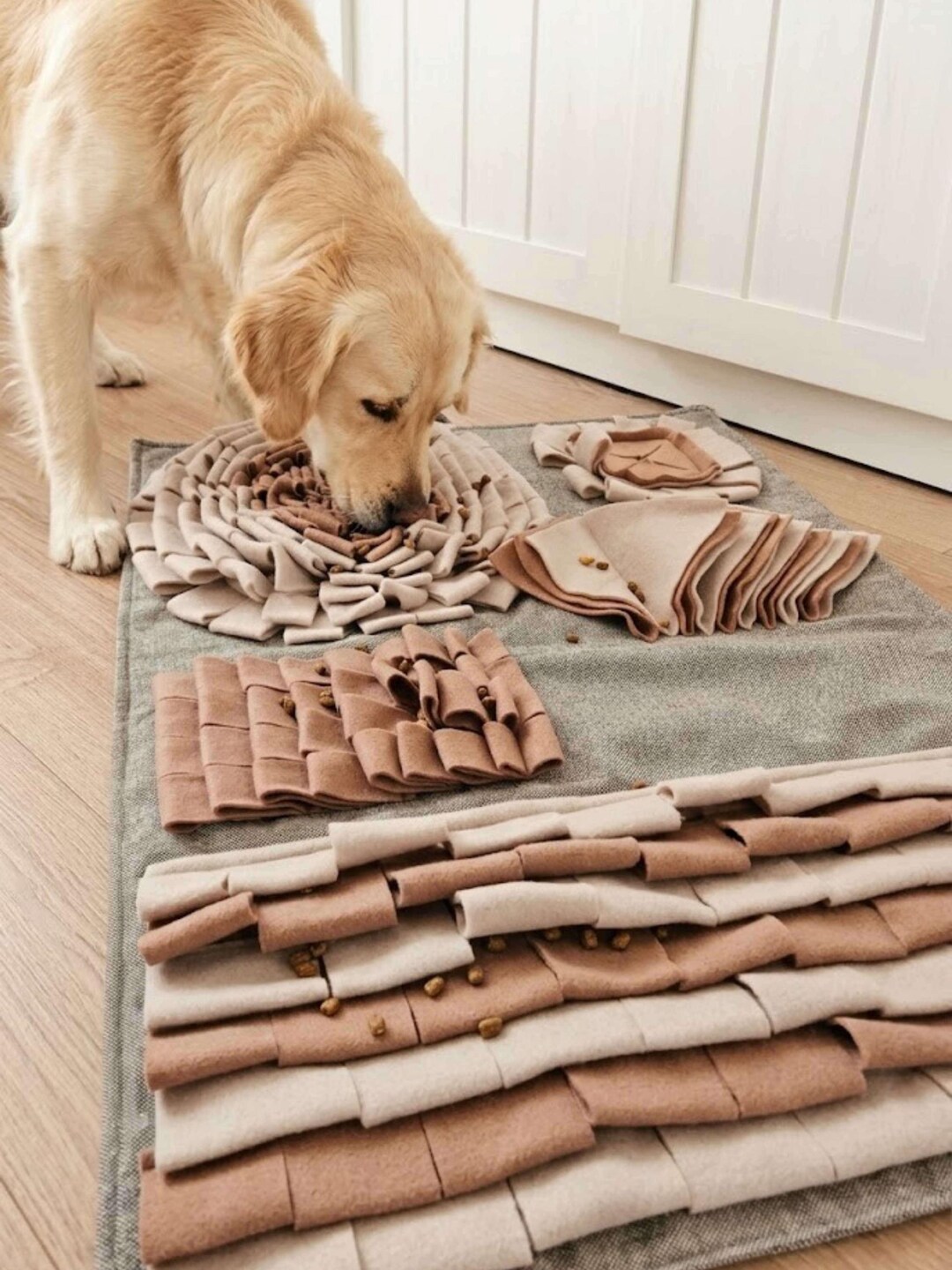 Large Snuffle Mat for Dogs, Interactive Slow Feeder for Mental ...