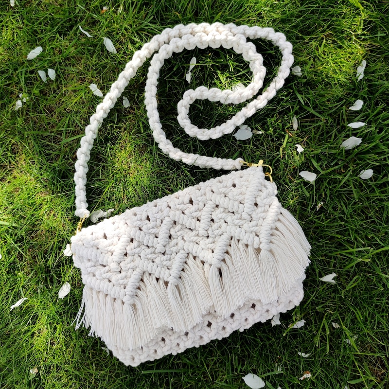 Macrame Handbags - Etsy