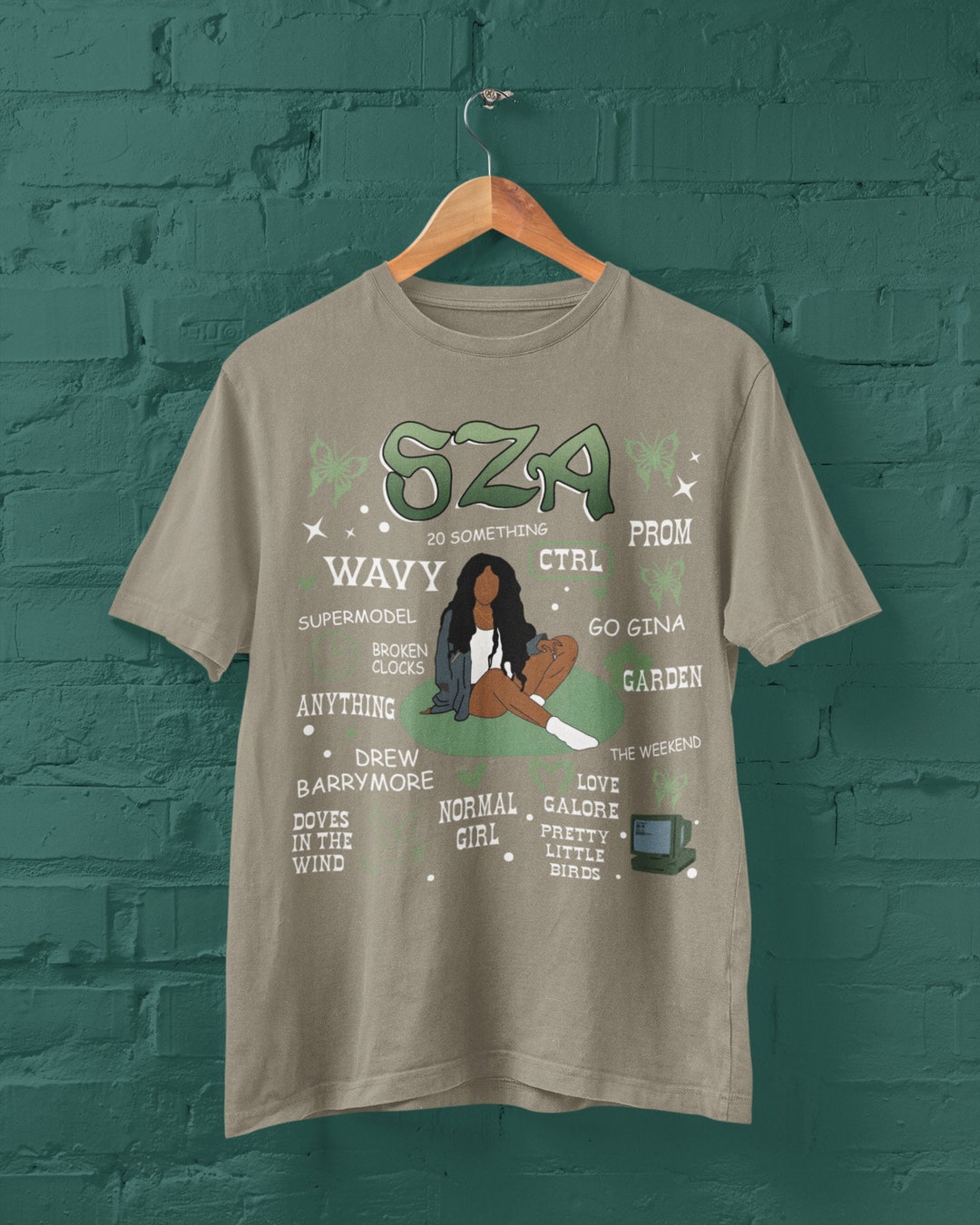 Vintage SZA SOS Shirt, Vintage Sza Good Days Shirt, Sza 90s Shirt, Sza ...