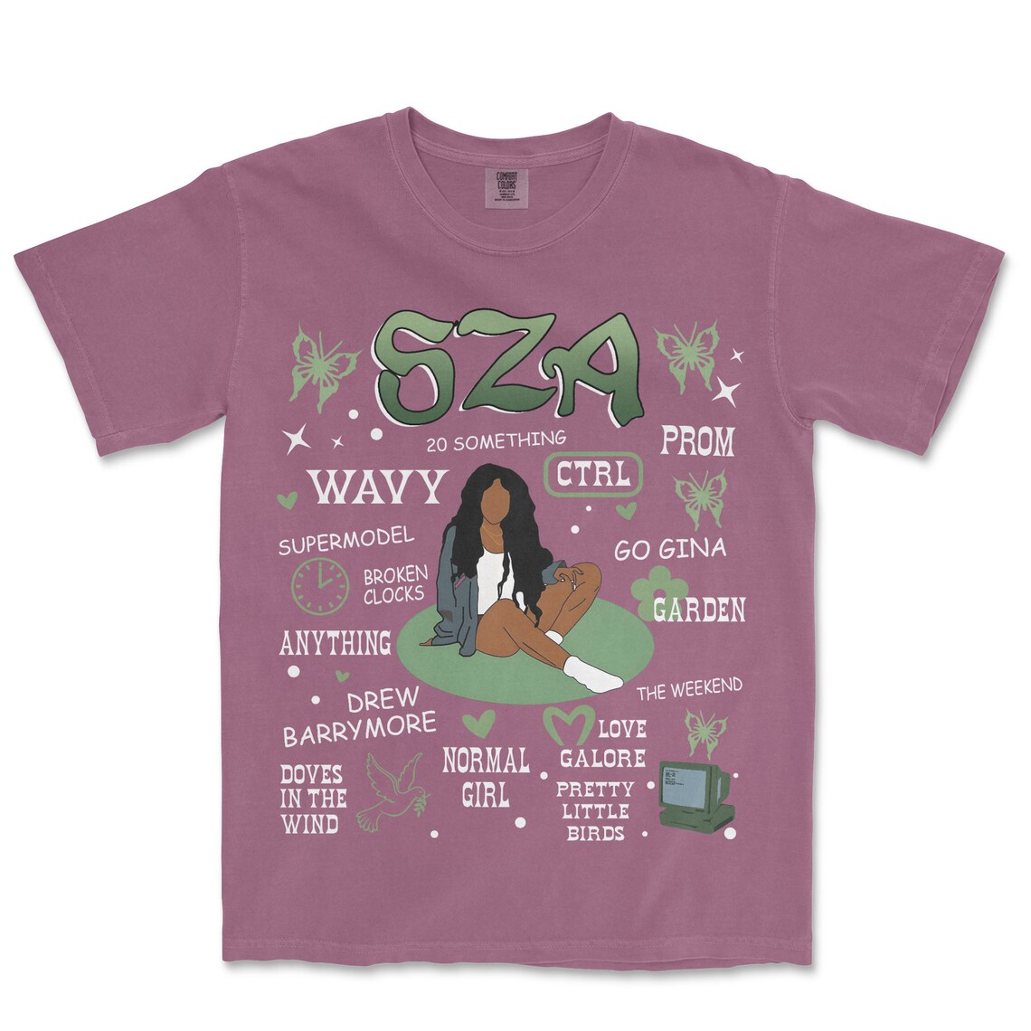 Vintage SZA SOS Shirt, Vintage Sza Good Days Shirt, Sza 90s Shirt, Sza ...