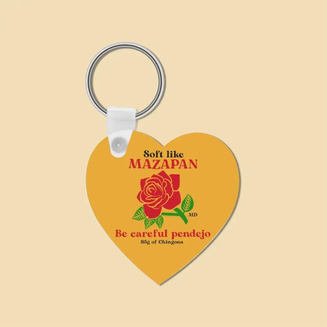 Mazapan Funny Keychain Meme Design Gift for Her Valentine personalized ...