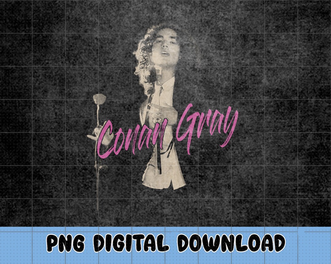 Conan Vintage PNG, Conan Gray Vintage Superache Album PNG, Conan Fan ...
