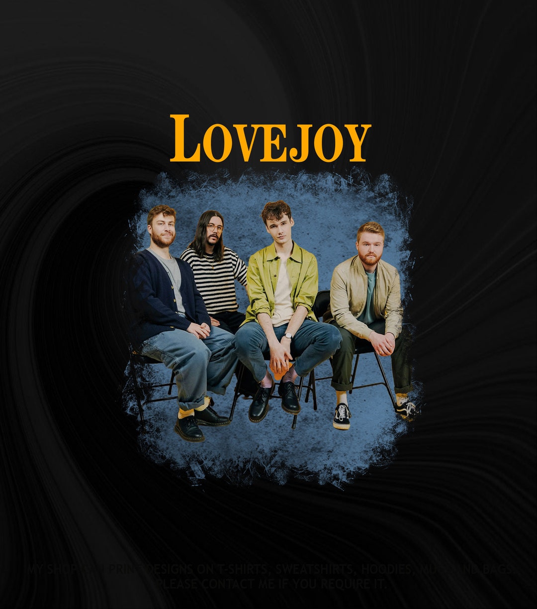 Lovejoy Digital, Lovejoy Music Doodle Art PNG, Vintage Lovejoy Merch ...