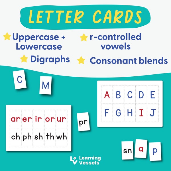 Letter Cards - Etsy