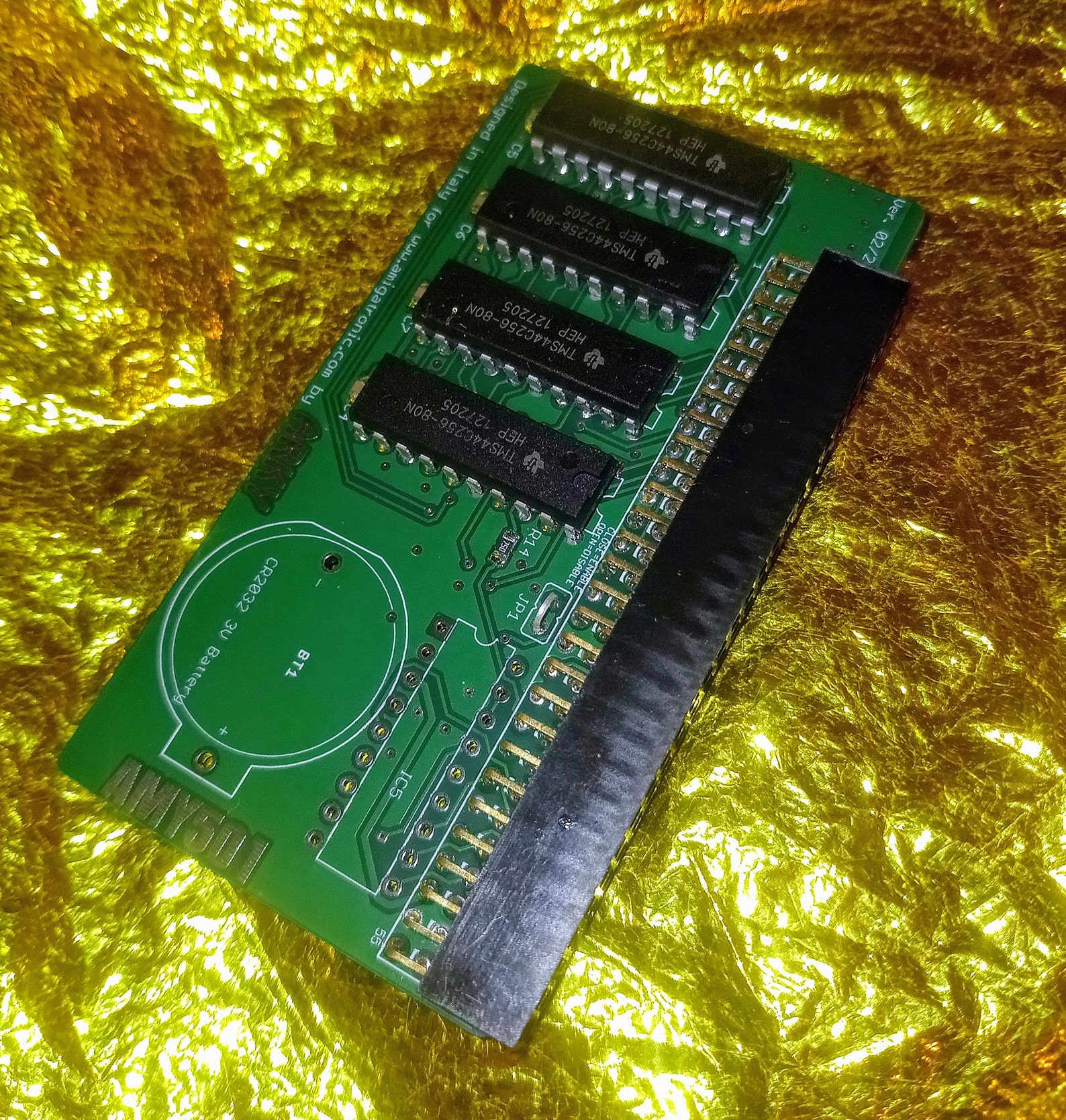 Memory RAM Expansion Commodore Amiga 500 Plus Clock RTC AMY501 ...