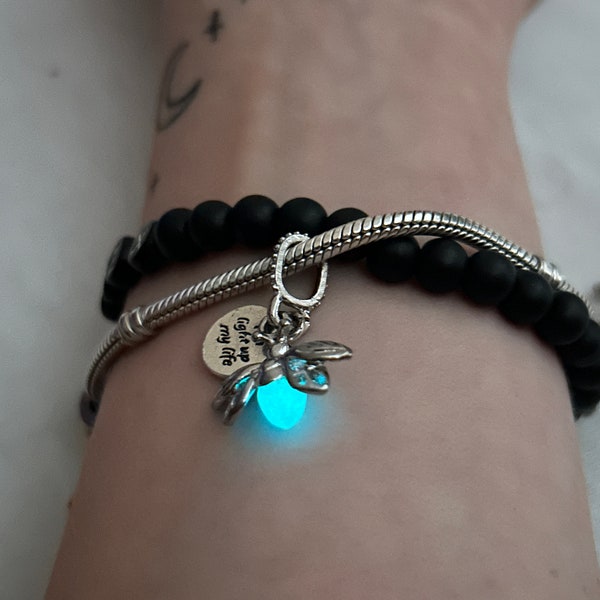925 Glow in the Dark Charm - Etsy