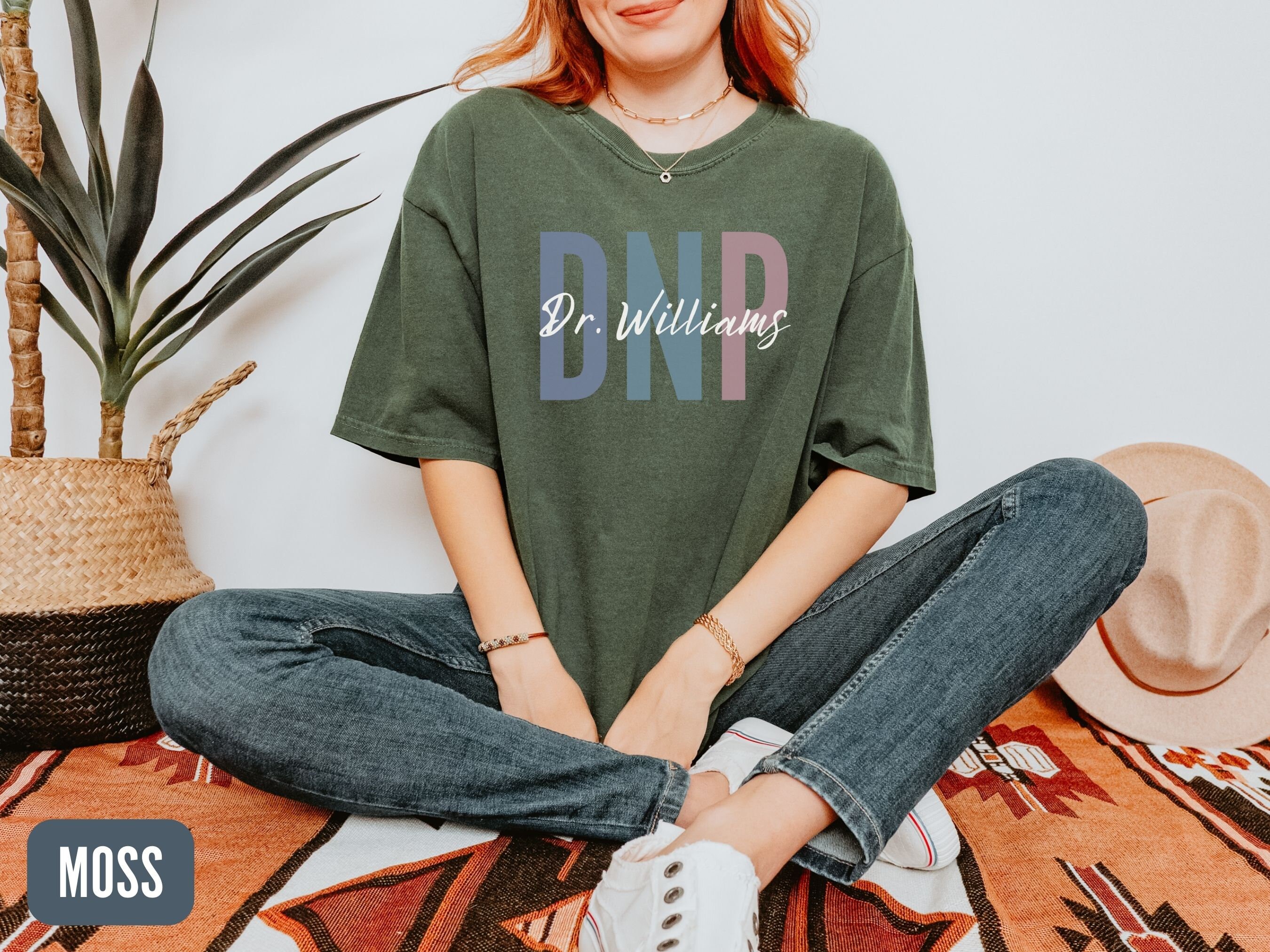 Personalized DNP Doctor of Nursing Practice Shirt Comfort Color, DNP ...