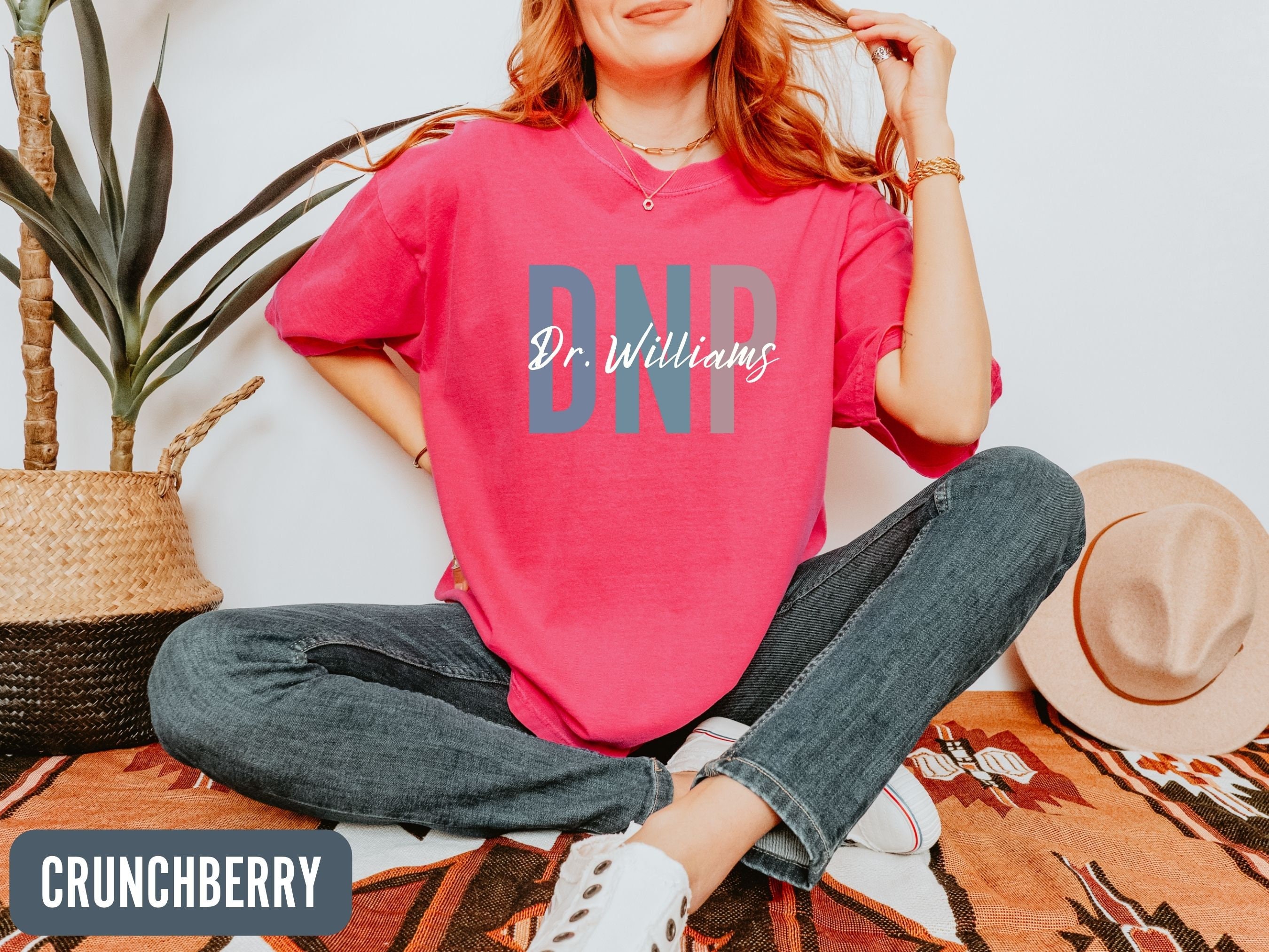 Personalized DNP Doctor of Nursing Practice Shirt Comfort Color, DNP ...