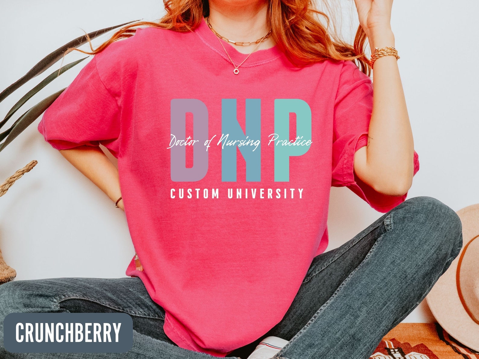 DNP Doctor of Nursing Practice T Shirt Comfort Color, DNP Graduation Gift, Nurse Practitioner ...