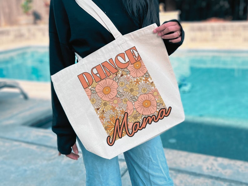 Dance Mom Tote Bag, Dance Mama Comp Team Bag Gift Dance Teacher Gifts ...