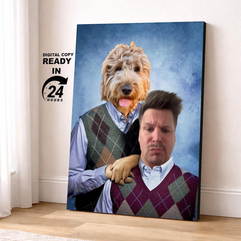 Personalized Step Brothers | Pet and Owner Poster | Step Brother Poster ...
