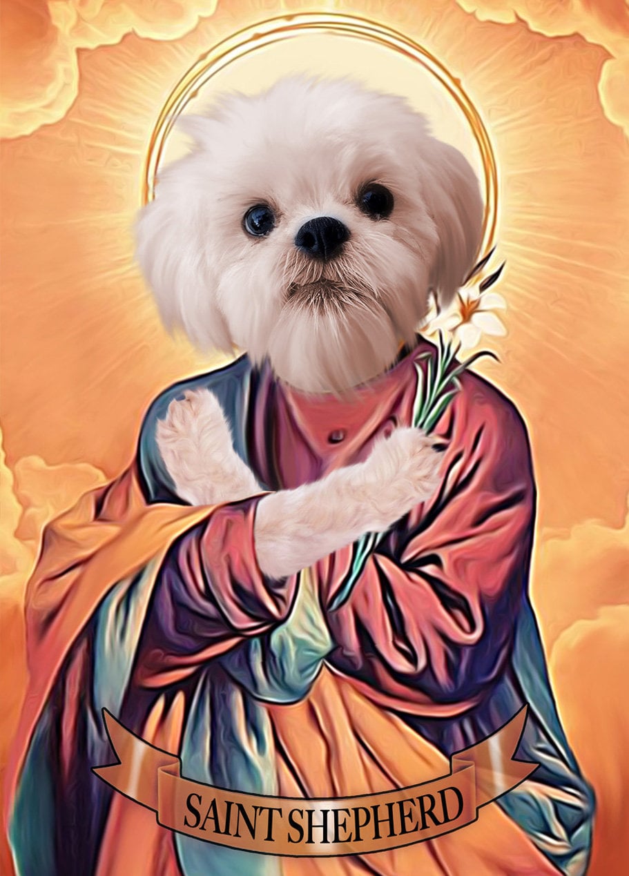 Personalized Saint Prayer Candle Custom Prayer Candle Pets Funny Saint ...