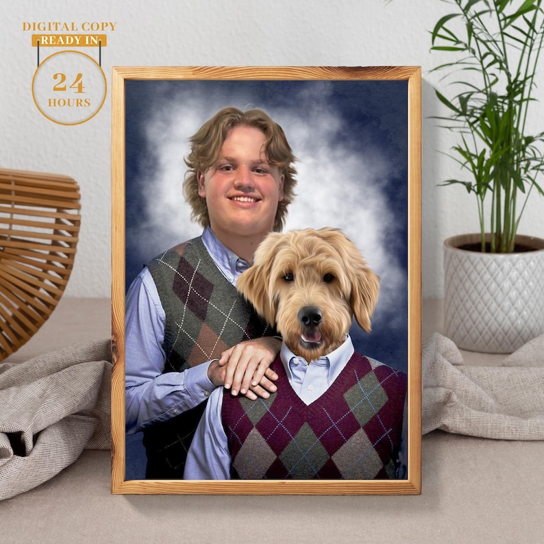 Custom Step Brothers Portrait | Step Brothers Pet Portrait| Stepbrother ...