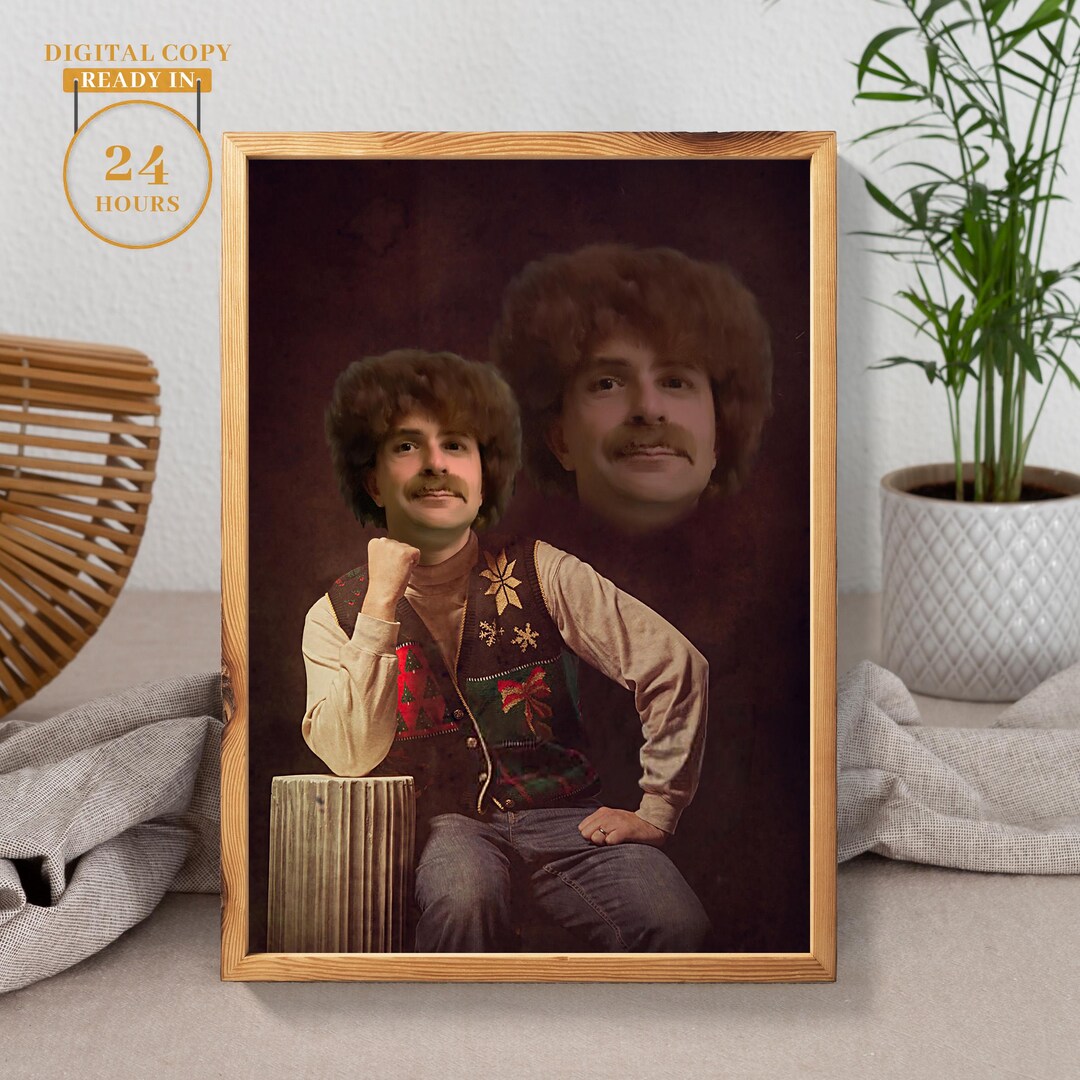 Awkward Vintage Poster Card | Funny Vintage Portrait | Gift Card Ideas ...