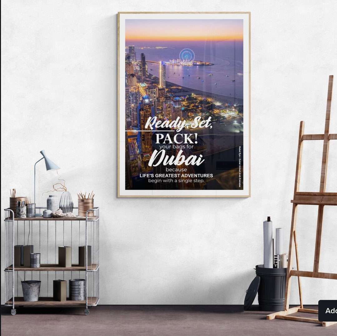 DUBAI, UAE. Vision Board Stunning Photo and Your Very Own Action Plan ...
