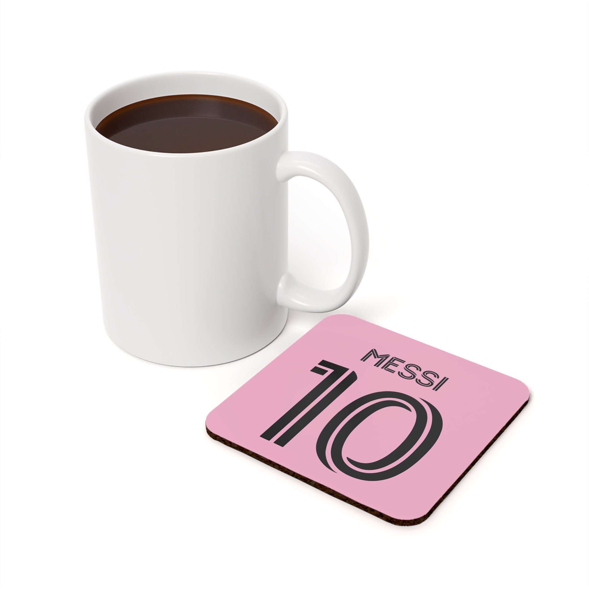 Soccer Coaster With Lionel Messi, Inter Miami CF Fan Gift, Sports ...