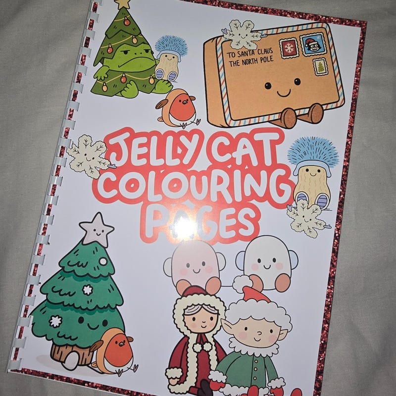 Jellycat Colouring Book - Etsy UK